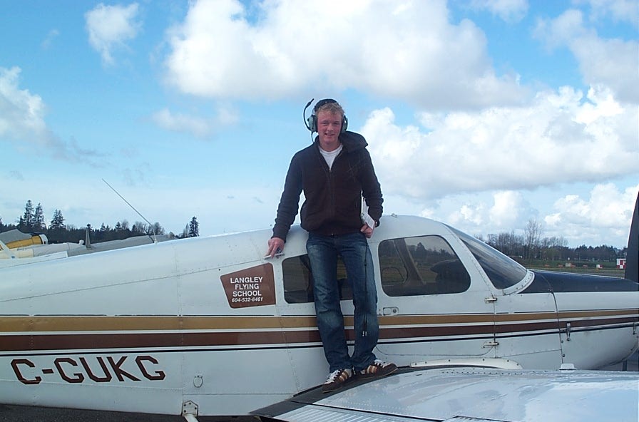 First Solo Flight, Ryan Kavanagh, Langley Flying School